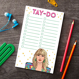 Notepad Taylor Swift - gifts and home furnishings, gift registry